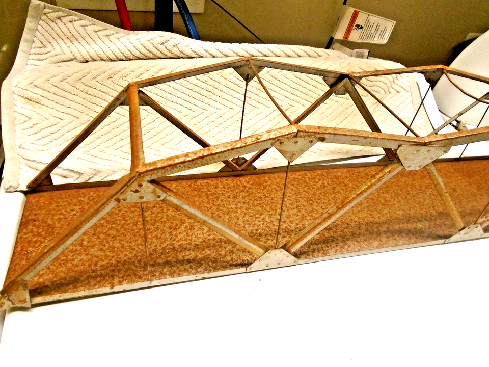 MARX- post War Double Dip TRAIN GIRDER BRIDGE 27" long ,O-scale | eBay