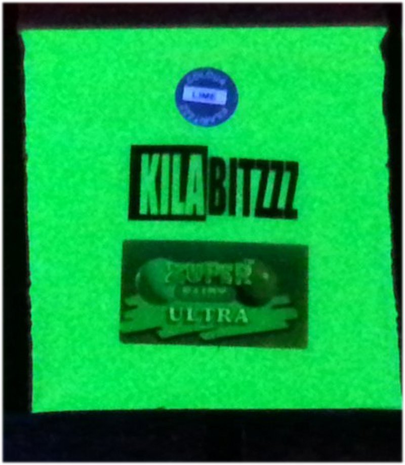 Ultra ZGlow Glow In The Dark Fluorescent UV powder 20g - Use with ...