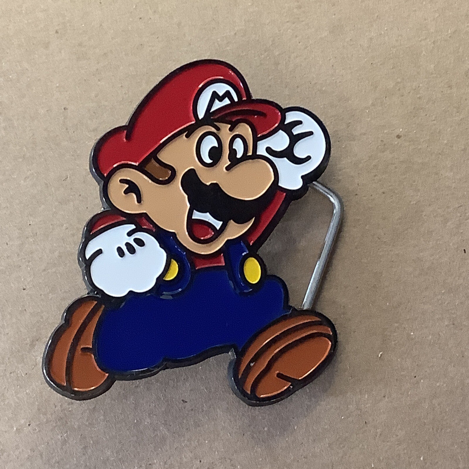 2010 Super Mario Mario Belt Buckle - Gem