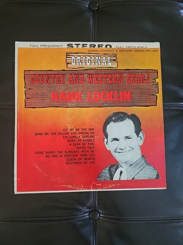 Hank Locklin - Original Country And Western Stars - Vinyl Record DPL ...