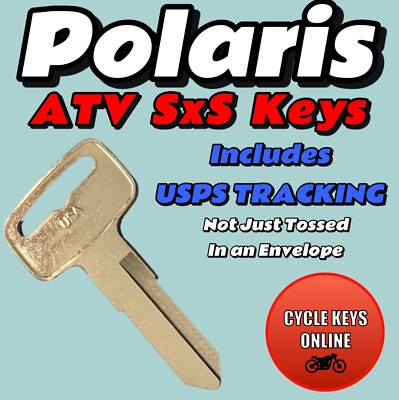 Polaris ATV keys Cut by Code replacement key made to codes 3201-3250 | eBay