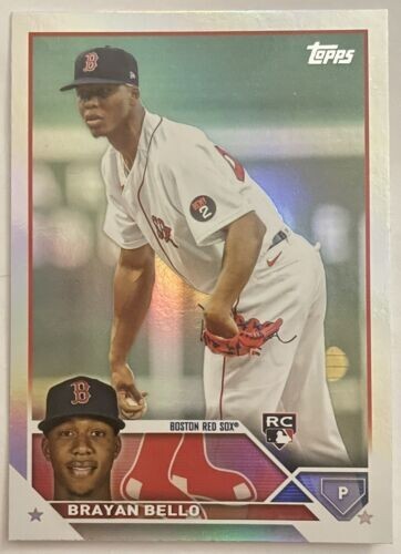 2023 Topps Series 1 #185 BRAYAN BELLO RC Rookie Card - Red Sox | eBay