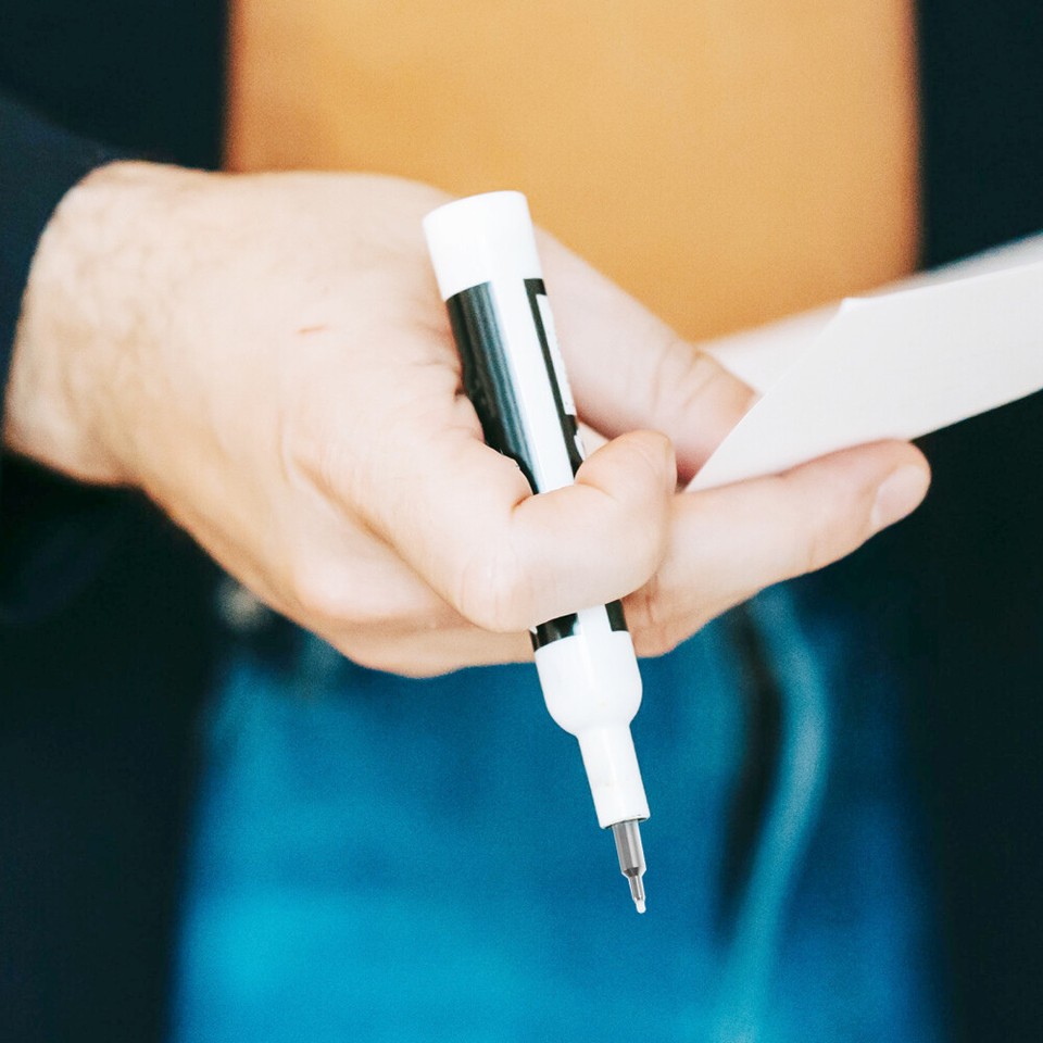 20 Pcs Refillable Acrylic Paint Pens Fine Tip Markers Student | eBay