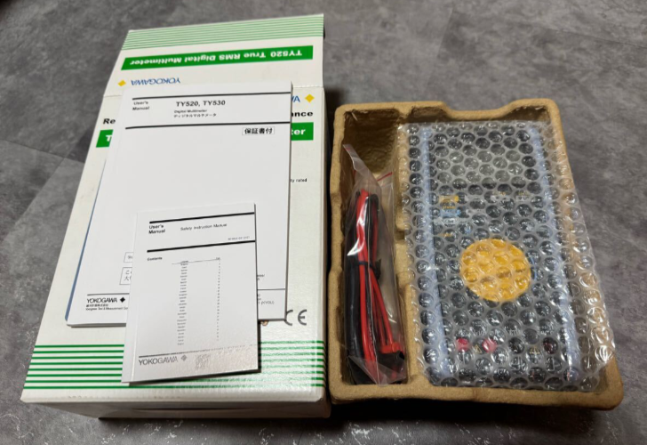 Yokogawa TY520 Digital Multimeter RMS 6000 count NEW from Japan ...