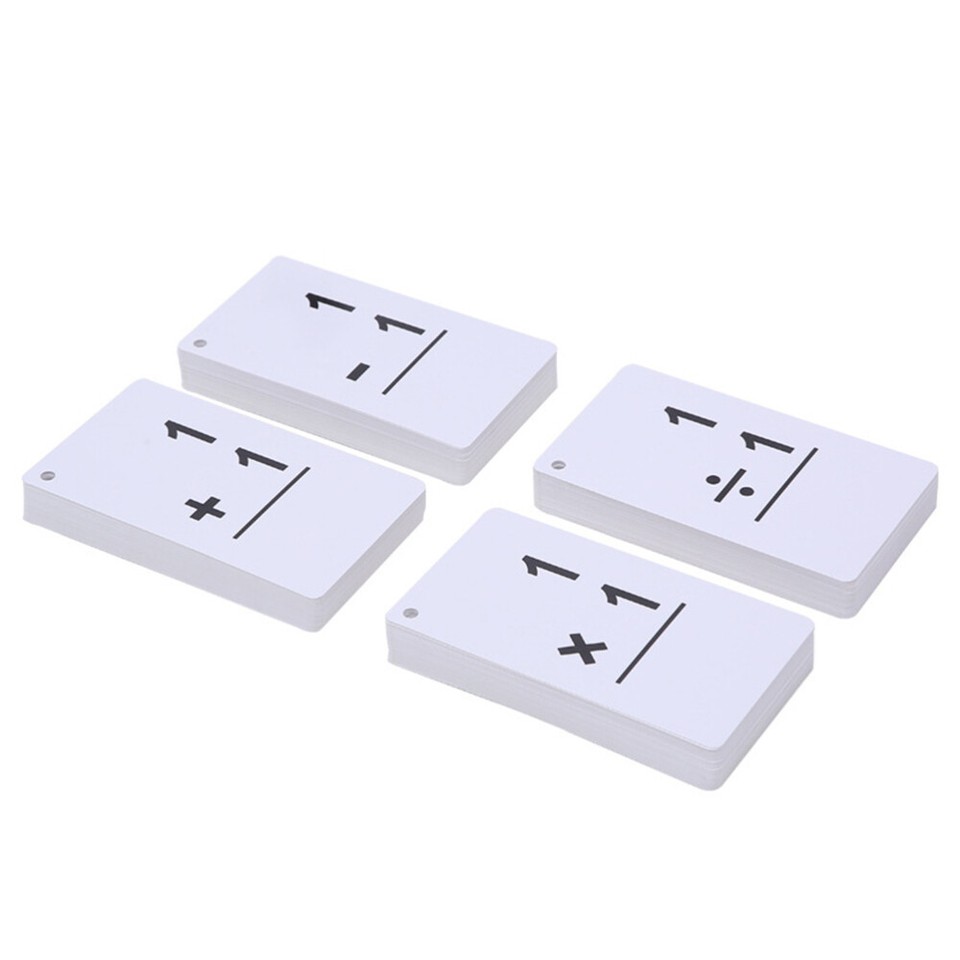 54 Pcs Ascend Math Flash Cards Math Facts Flash Cards Subtraction Flash ...