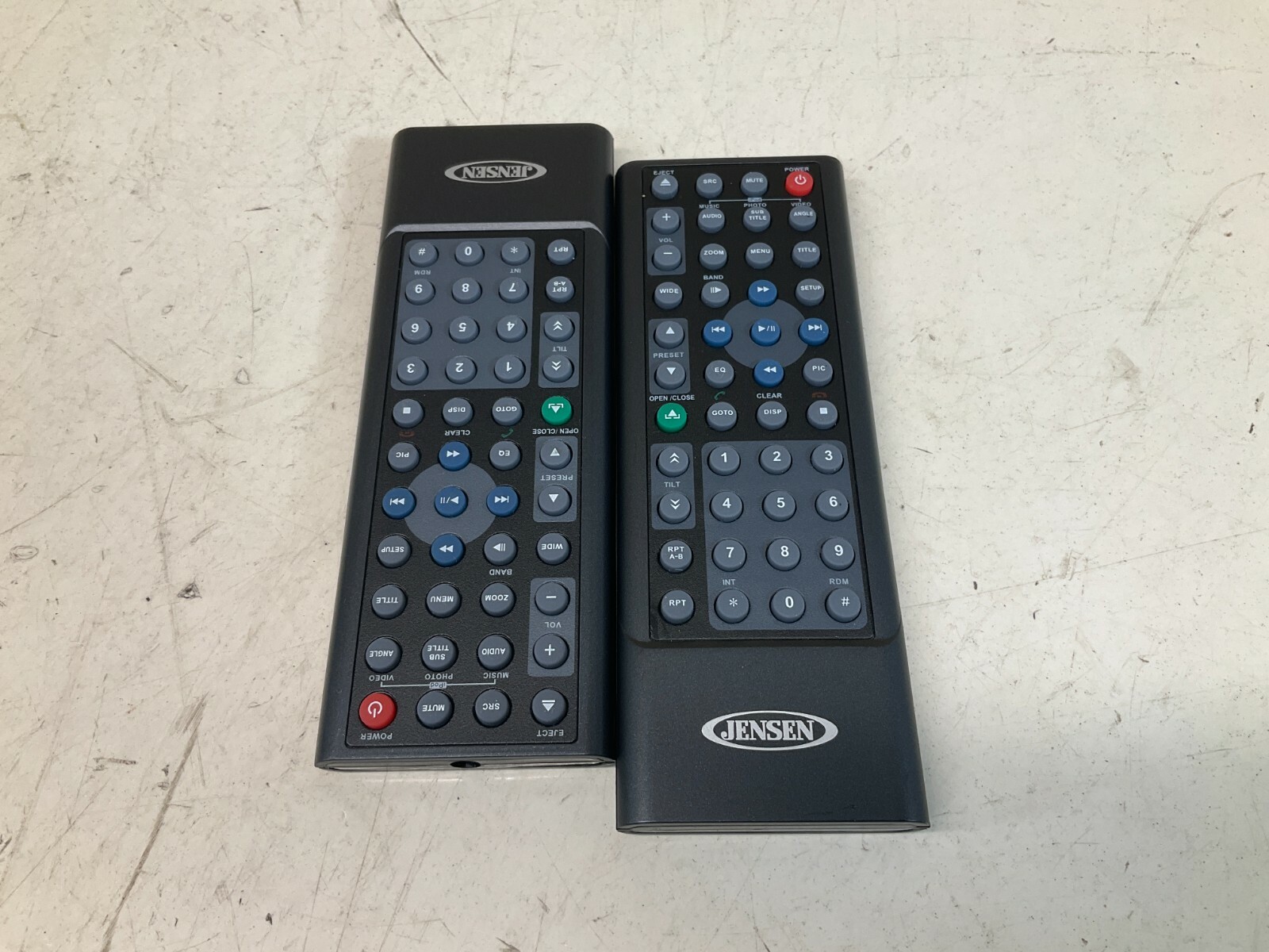 Stereo System Remote Control For Jensen VM9225BT VM9226BT Pair Z | eBay
