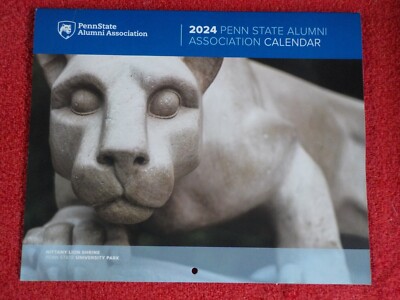 2024 Penn State Alumni Calendar Nittany Lion Shrine Photos PSU 12 Month ...