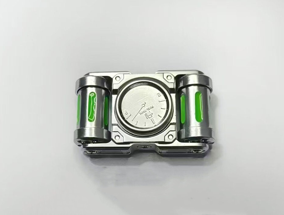 Luminous Punk Fidget Toy EDC Metal Fidget Spinner Stress Relief Toy ...