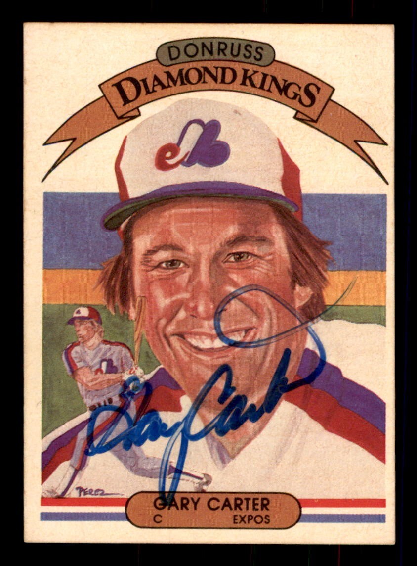 1982 Donruss Baseball #2 Gary Carter Signed Autograph (no COA) | eBay