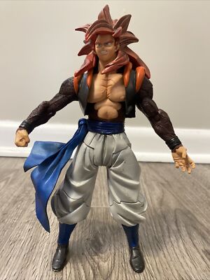 Vintage 2003 Dragon Ball GT Fusion Collection SS4 Gogeta 9" Jakks ...