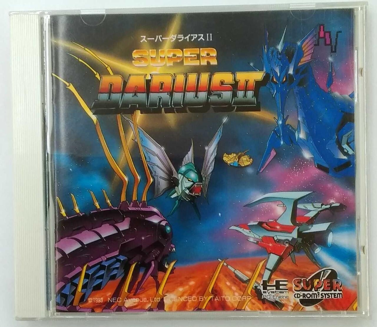 PC Engine Super Darius II Super CD-ROM 2 NEC Retro Japan free shipping ...
