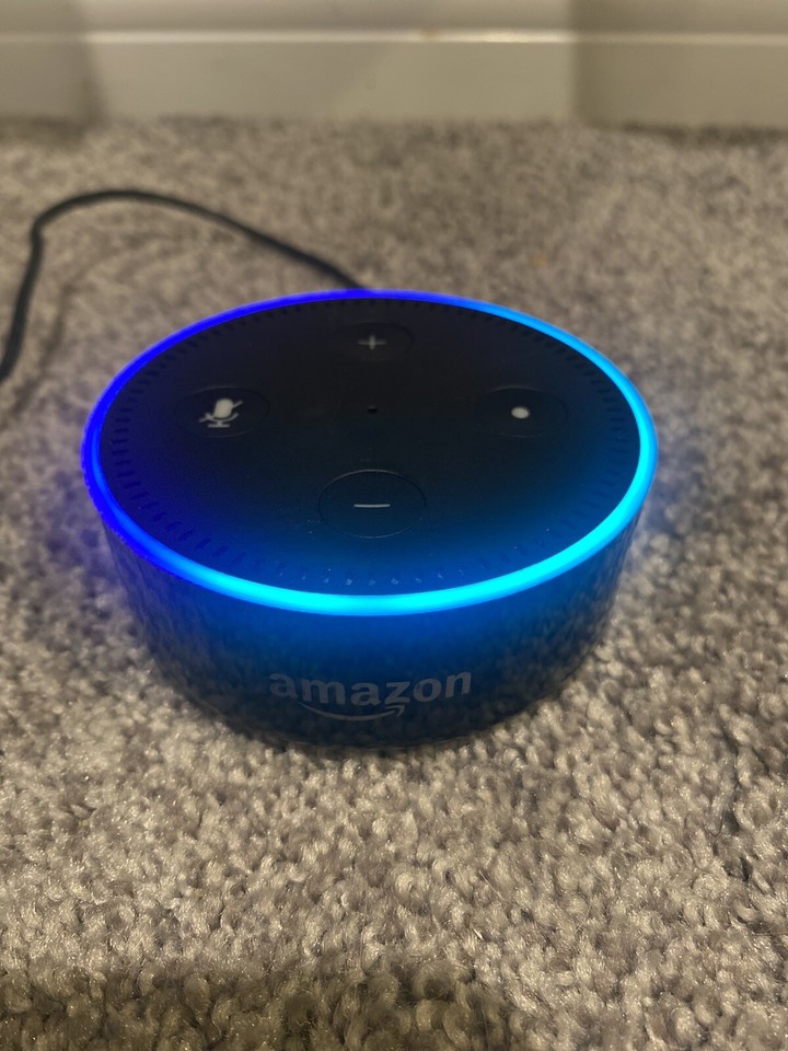 Amazon Echo Dot 2nd Generation Alexa Voice Media Device - BLACK | eBay