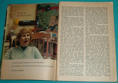 TV ARTICLE ACTRESS ALICE GHOSTLEY ESMERALDA on BEWITCHED SERIES ...