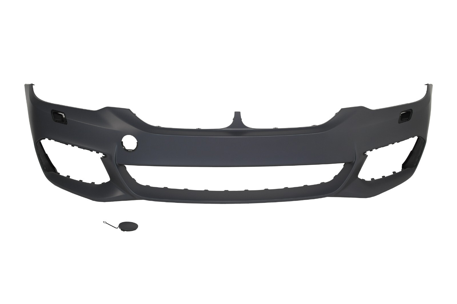 For 17-20 BMW PRE-LCI G30 5 Series, M-SPORT Style Front Bumper w/o PDC ...