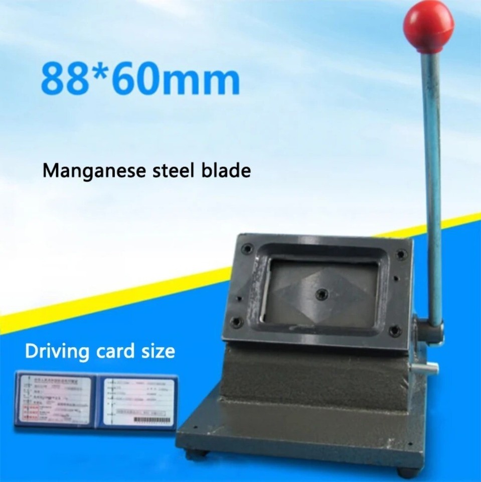 Cardboard Cutting Machine Paper Cutting Machine Driving License Cutting ...