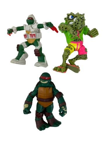LOT OF 3 TMNT FIGURES / TOYS. TEENAGE MUTANT NINJA TURTLES | eBay