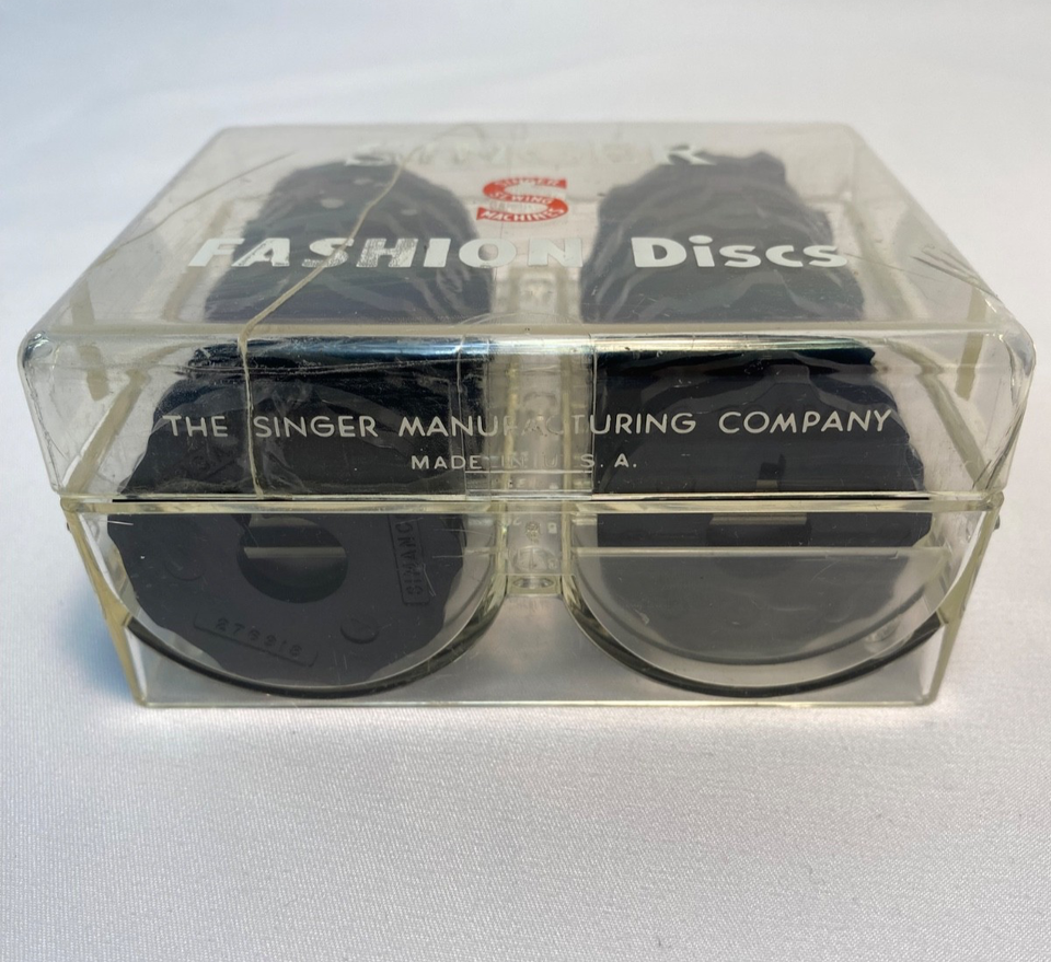 Singer Fashion Discs with Original Plastic Case 22 cams -For #306+ #319 ...