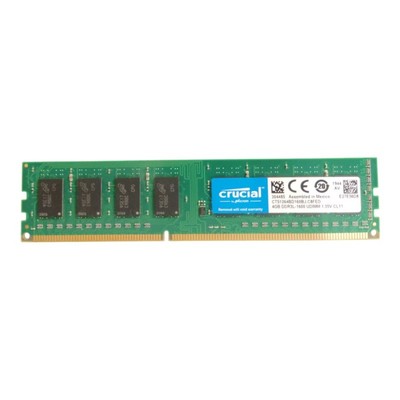 Mémoire RAM CRUCIALE CT51264BD160BJ 4 Go DDR3 pour ordinateur PC DDR3L ...