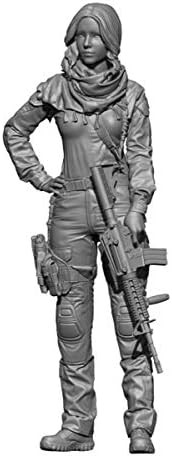 H3 Models 1/35 G.I. Jane Female Soldier with Rifle Resin Model kit ...