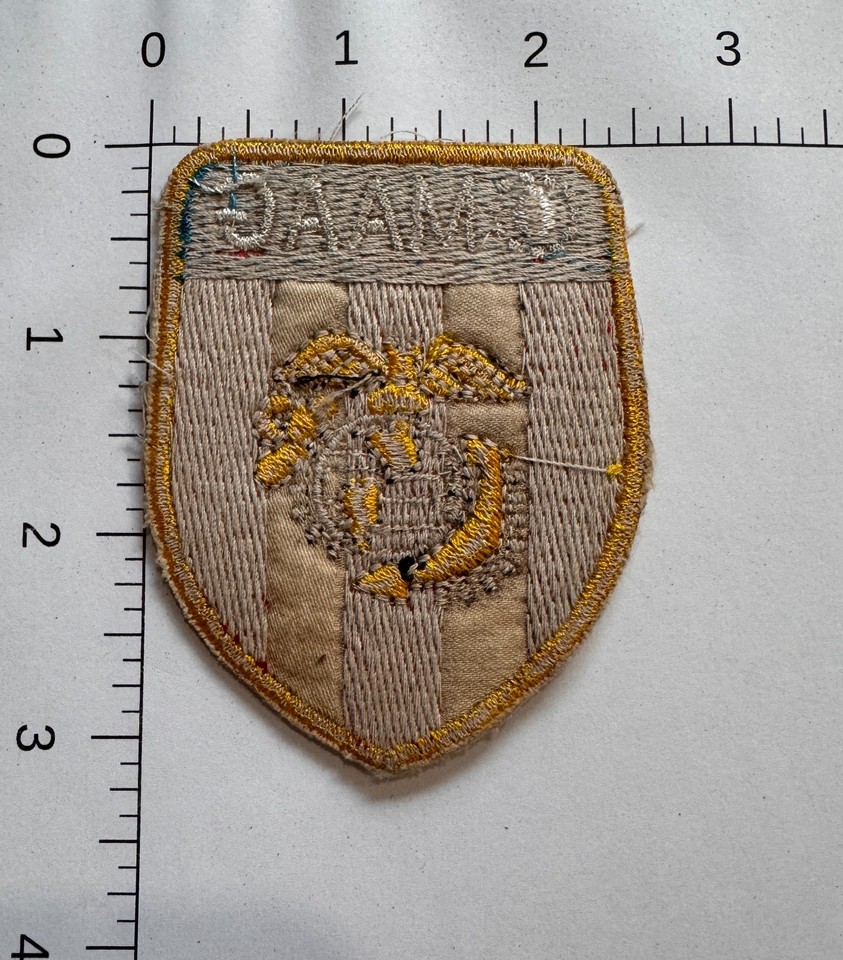 Theater Made Vietnam War MAAG Marine Corps Advisor Patch Original CIA ...