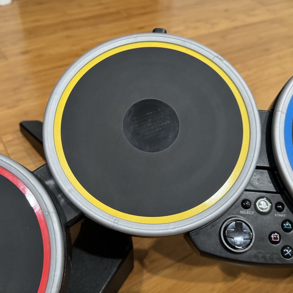 Harmonix Rock Band Wireless Drum Set, No Pedal, Sticks Dongle PSDMS2 ...