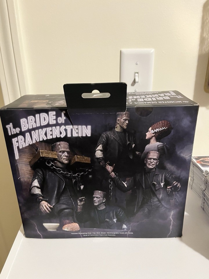 NECA The Bride Of Frankenstein Ultimate Frankenstein Monster With Chair ...