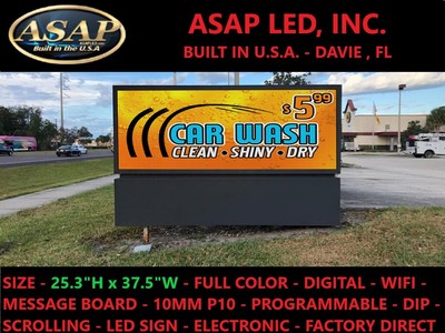 Business Signs - Programmable Led Signs Outdoor