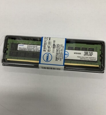 DELL SNP75X1VC/32G AA799087 32GB DDR4 PC4-3200AA ECC RDIMM Server RAM ...