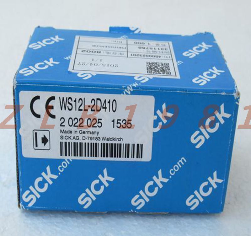 ONE NEW- SICK sensors WS12L-2D410 | eBay