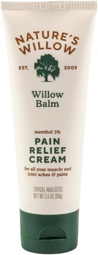 Nature’S Willow Fast-Acting Willow Balm Natural Pain Relief Cream for ...