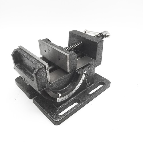 3 inch/4 inch Precision Milling Machine Vise Tilting Angle Flat-nose ...