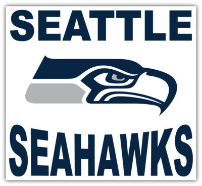 Seattle Seahawks NFL Logo Sport Car Bumper Sticker Decal "SIZES'' | eBay