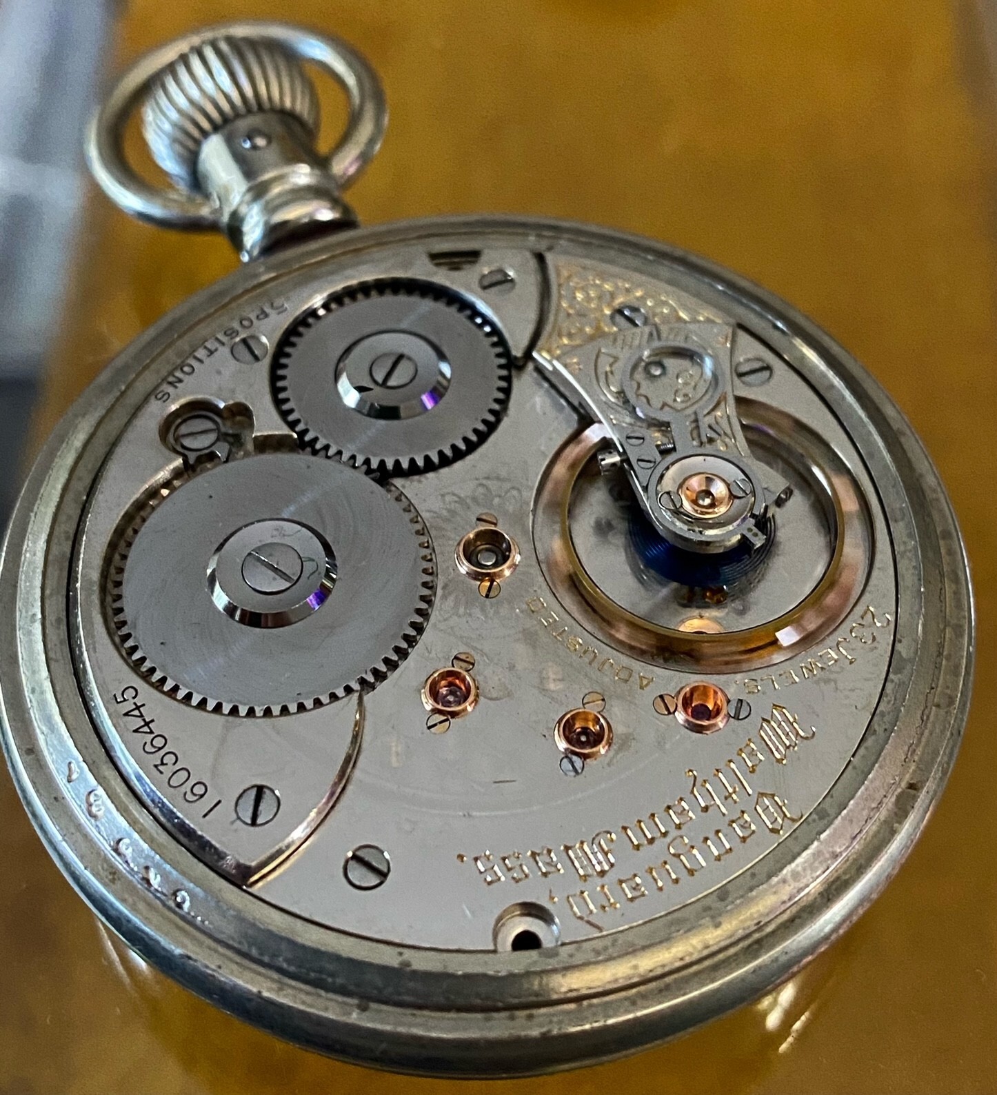 Waltham 23j Vanguard INDICATOR 18 Size Salesmans Sample Case 1908 | eBay