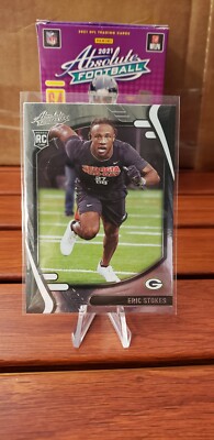 2021 Panini Absolute Football Eric Stokes - Rookie Card - Green Bay ...