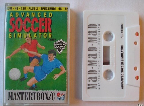 Sinclair ZX Spectrum 48K Game - ADVANCED SOCCER SIMULATOR ...