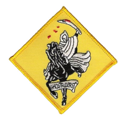 USN F-14 TOMCAT VF-142 GHOSTRIDERS SQN iron-on PATCH ⭐Disestablished ...