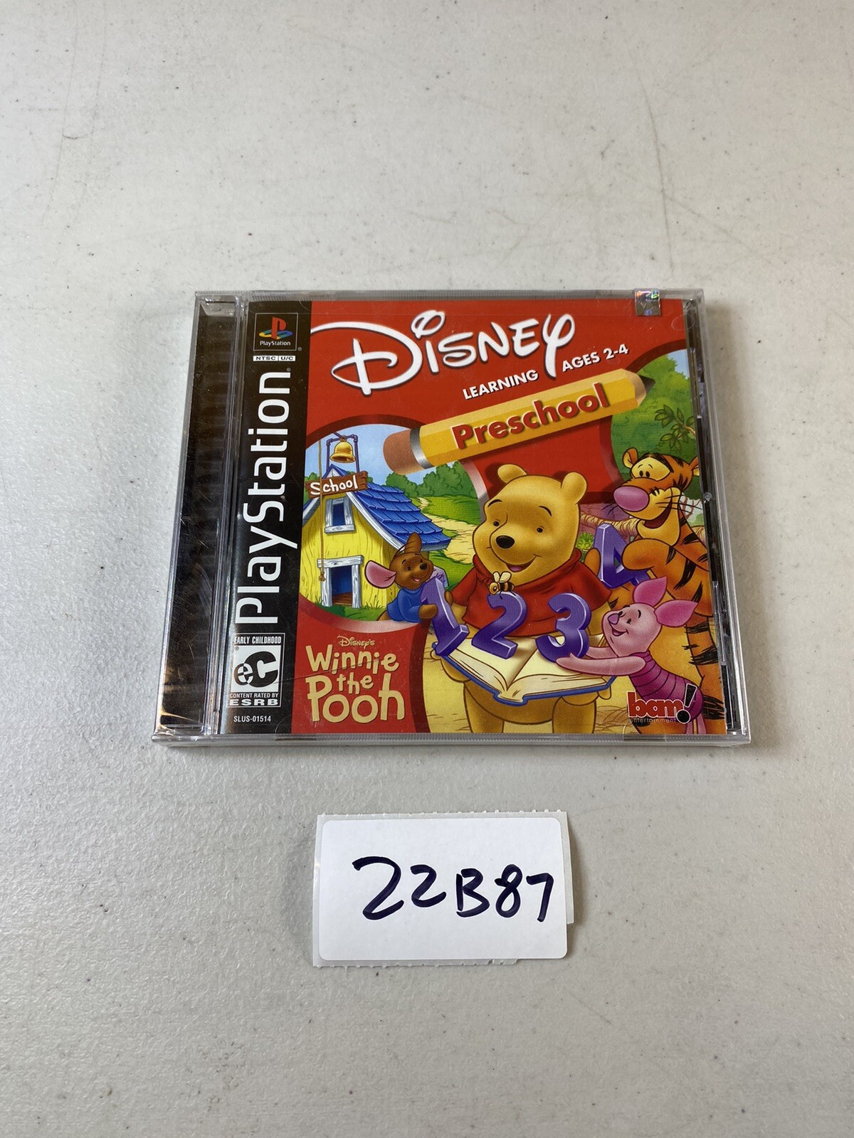 new Disney ps1 one Preschool playstation game Winnie the Pooh sealed ...