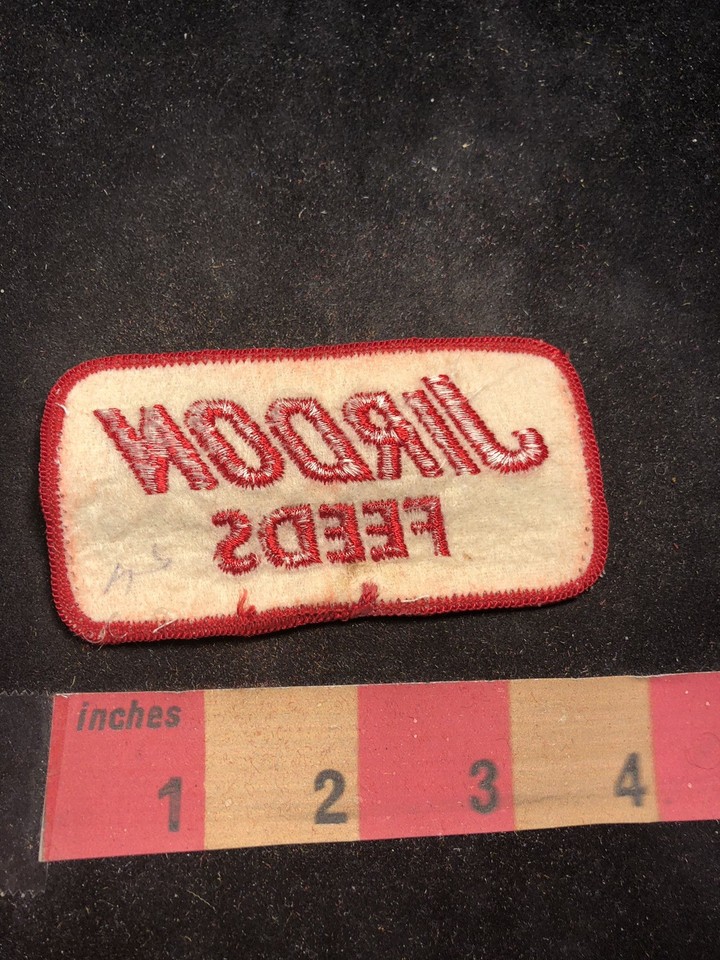 Vtg JIRDON FEEDS Advertising Patch 80H4 | eBay
