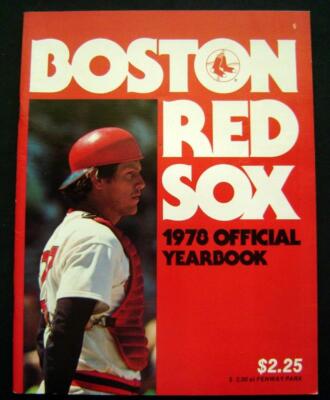 1978 Boston RED SOX Baseball Yearbook Fisk Cover Yaz Rice Lynn Remy ...