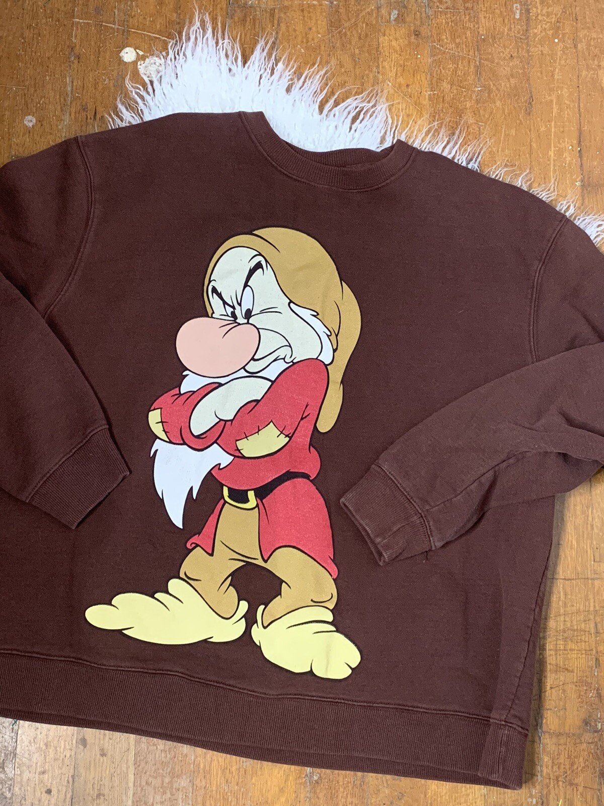 Vintage Disney Store Exclusive Womens Grumpy Sweatshirt Snow White ...