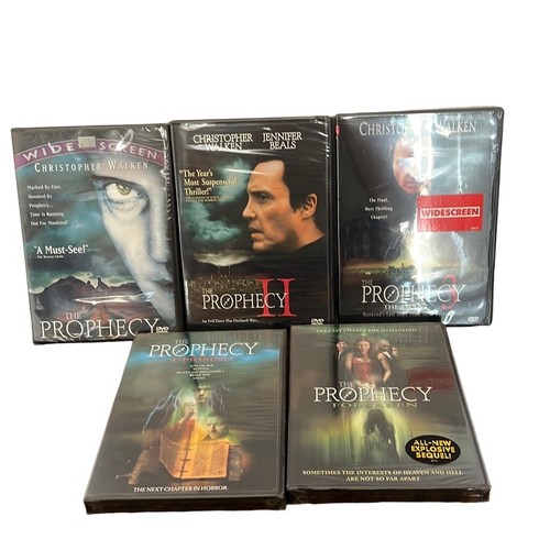 The Prophecy Dvd 5 Movie Lot Complete Collection All Sealed New ...