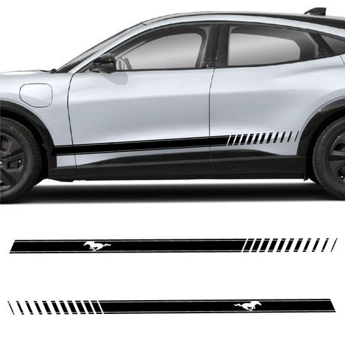 Mustang Stripes Edition Ford Mach-E Side Stickers | eBay