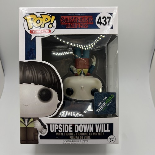 Funko POP! Stranger Things: Upside Down Will #437 ThinkGeek Ex W/pop ...