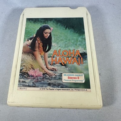 Aloha Hawaii Readers Digest Stereo 8 Tape 2 1978 Vintage Musical ...