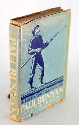 Esther Shephard Rockwell Kent 1st Ed 1924 Paul Bunyan Hardcover w ...
