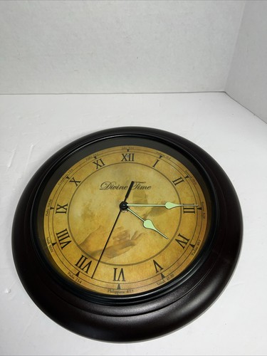 Divine Time Scripture Wall Clock Fully Functional | eBay