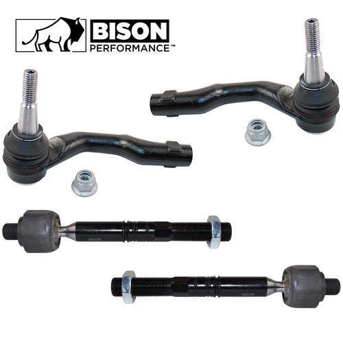 Bison Performance 4pc Inner & Outer Steering Tie Rod Ends Kit For Volvo ...