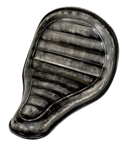 Spring Solo Seat Chopper Sporster Harley Bobber 11x15" High Back ...