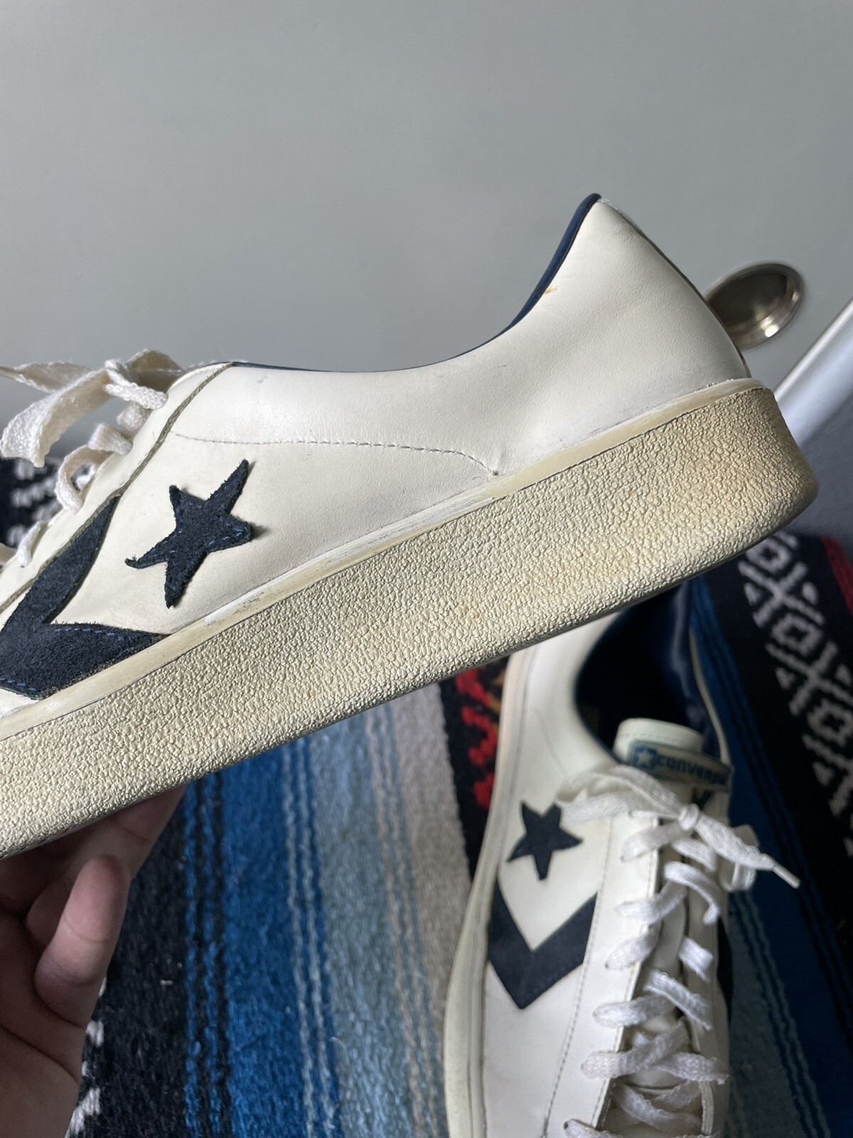 Vintage Rare 80’s Made In Yugoslavia Converse One Star White Leather ...