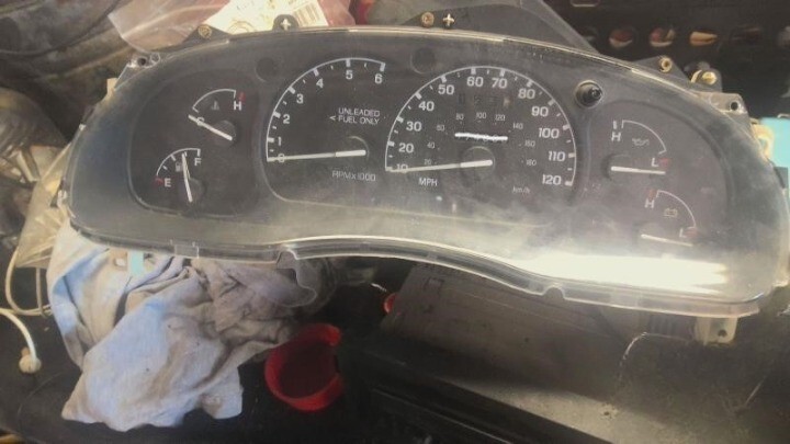 1996-1997 Ford Ranger Speedometer Gauges Cluster MPH Tachometer OEM | eBay